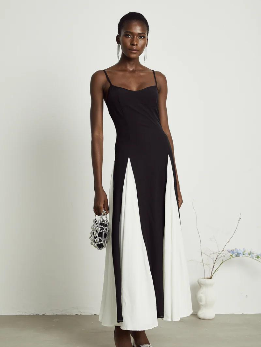 Tiana Royal Panel Maxi Dress – Dianara